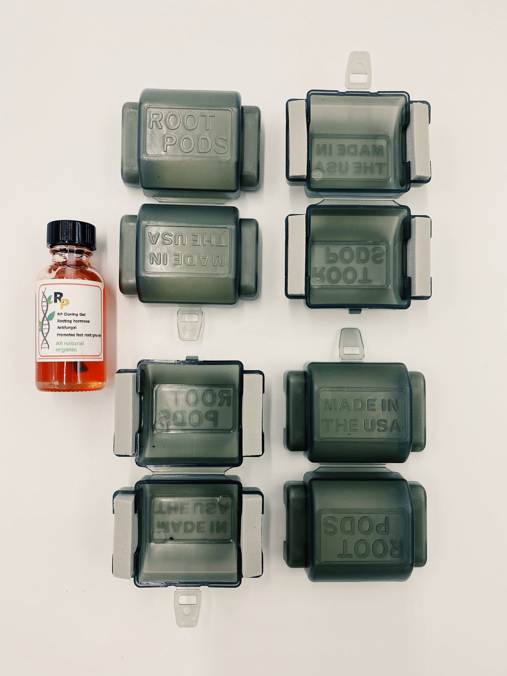 Root Pod Starter Kit, 2 Pods, Blended Soil and RP Cloning Gel ...