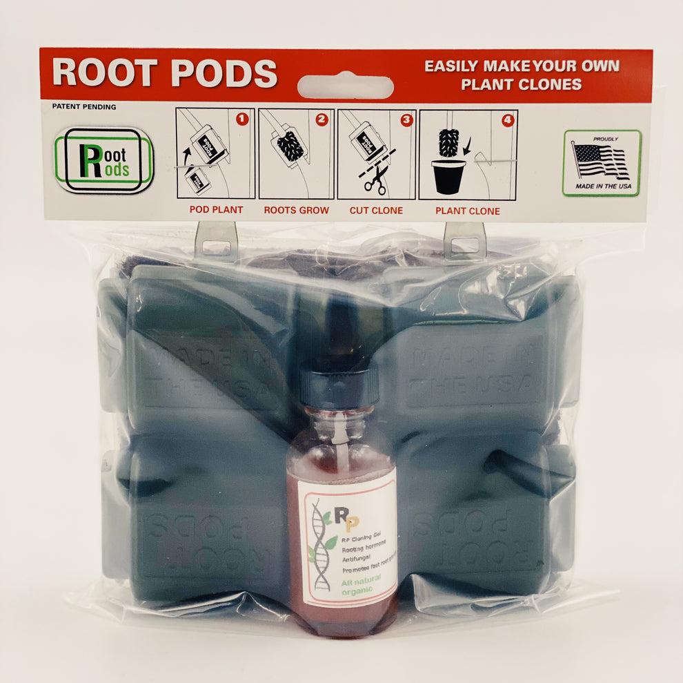 Root Pod Starter Kit, 2 Pods, Blended Soil and RP Cloning Gel ...